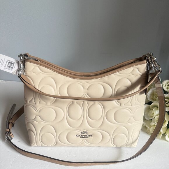 Coach | Bags | Coach Cz84 Laurel Shoulder Bag In Signature Leather In ...